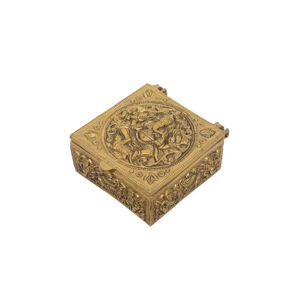 Brass Peacock Box – Ragaarts