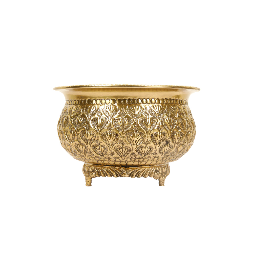 Buy Premium Polished Brass Bowl for Pooja and Home Table Décor | Ragaarts