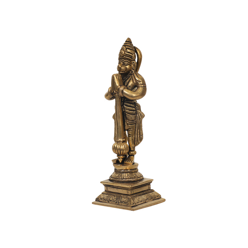 Buy Brass Hanuman Idol Standing In Namaskar Posture Online | Ragaarts