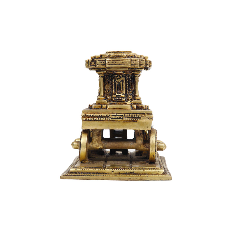 Brass Hampi Rath – Miniature Stone Chariot Replica for Home Décor ...