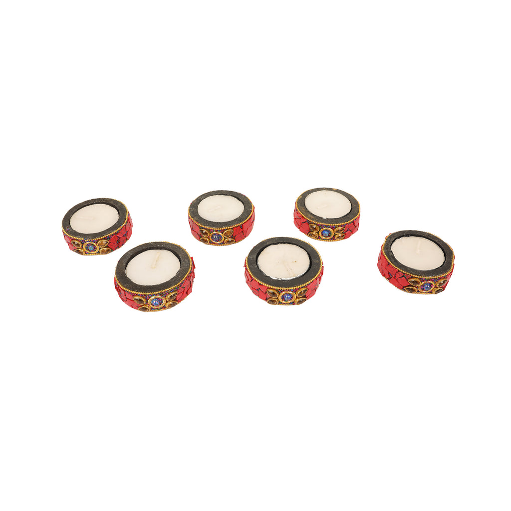 CANDLE STAND NEPALI SET OF 6 – Ragaarts