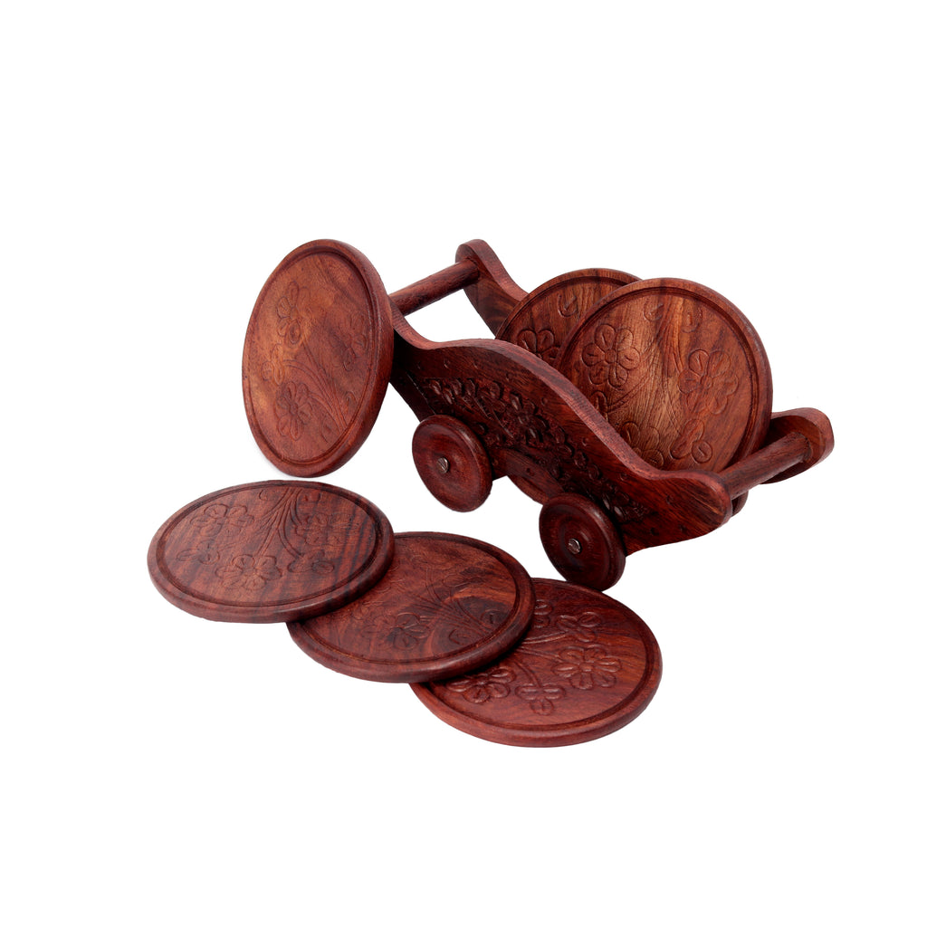 Shop Wooden Coaster - Buy Wooden Coaster at Best Price – Ragaarts