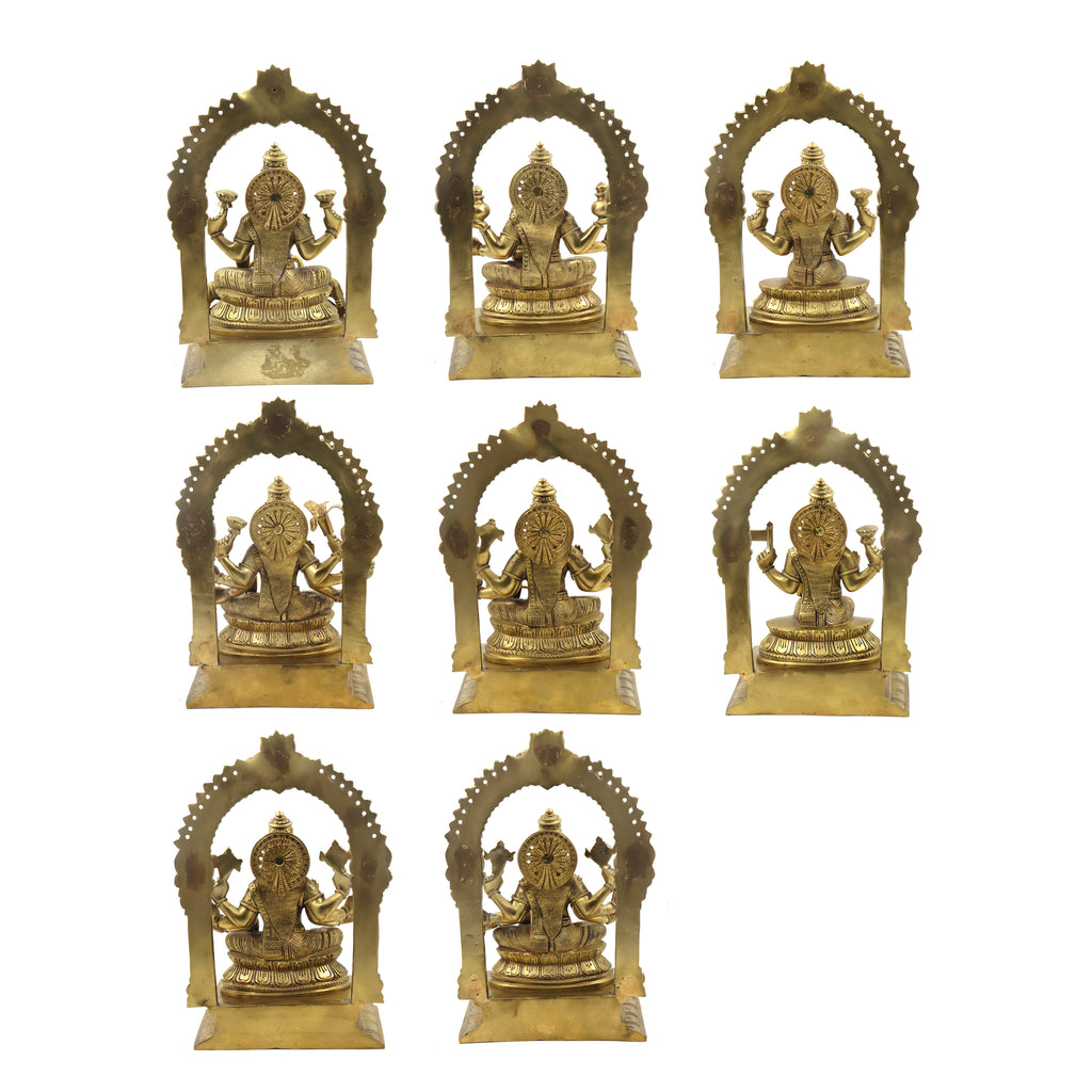 Buy Online Ashta Lakshmi 8 Goddess Idol, Statues, Murti at best Price ...