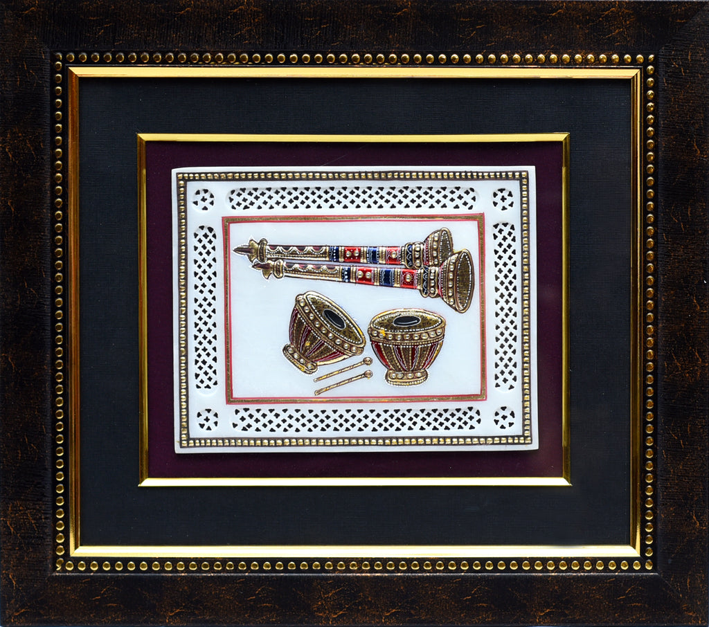 Marble Painting Musical Instrument – Ragaarts