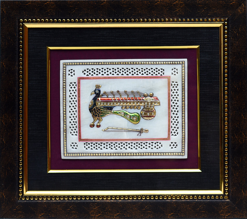 Marble Peacock Musical Instrument – Ragaarts