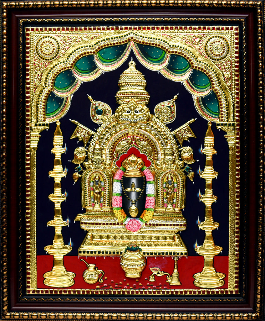 Tanjore Painting Manjunatha Swamy – Ragaarts