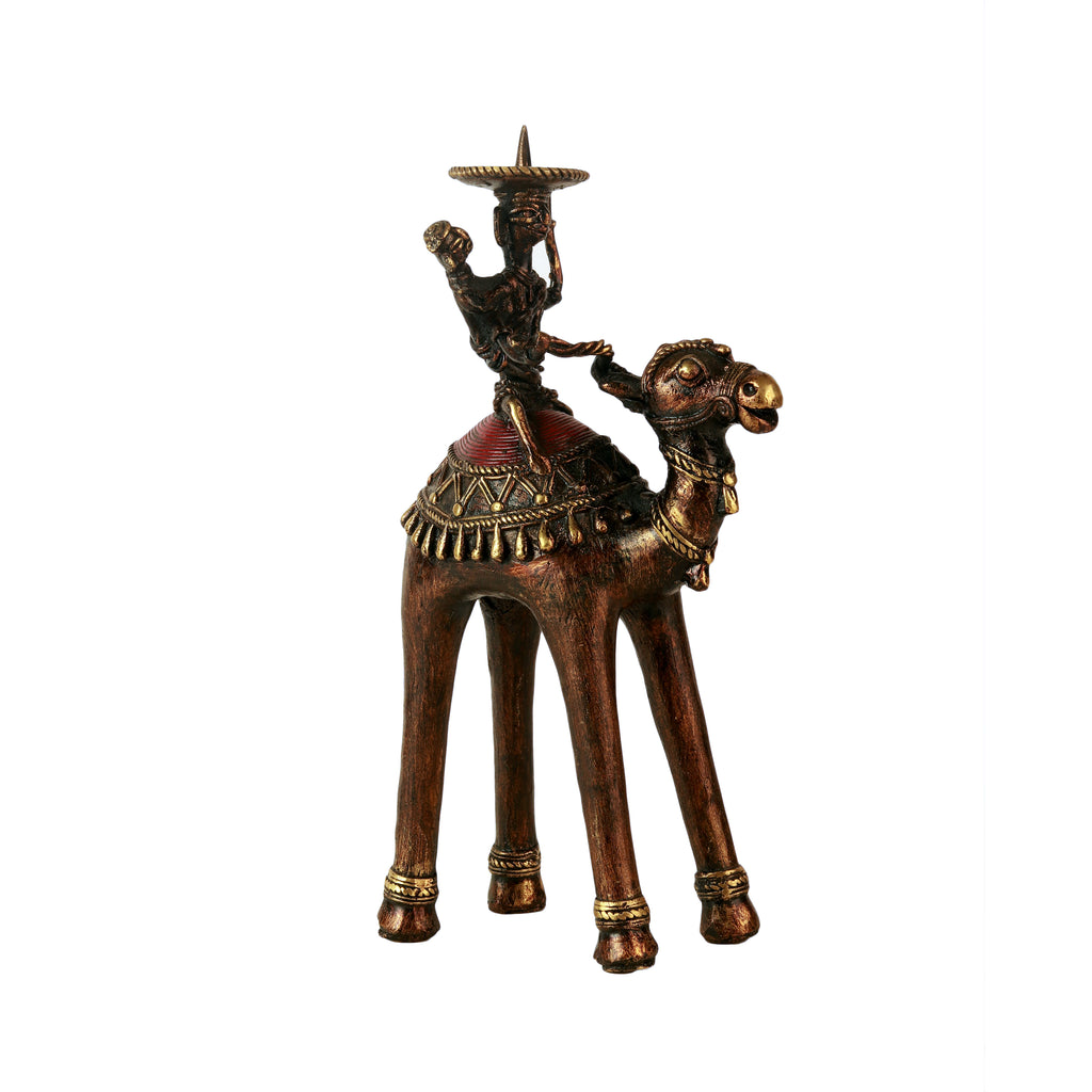 Golden Brass Camel Candle Stand - Buy Camel Stand, Camel Pen Stand ...